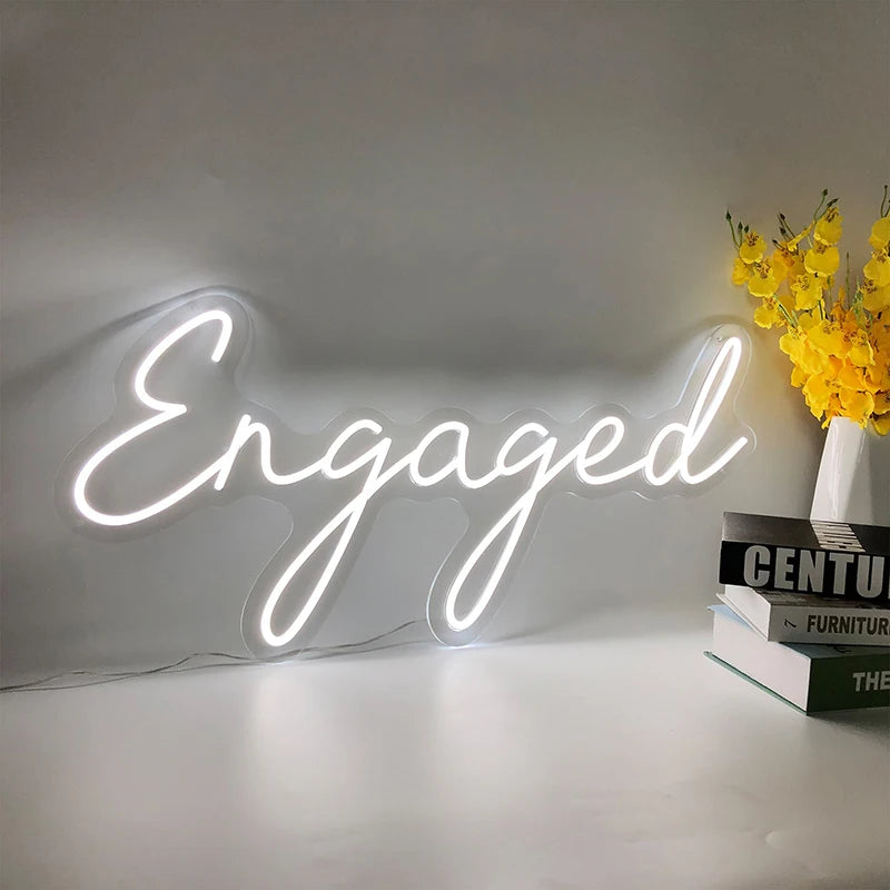 Engaged LED Neon Sign
