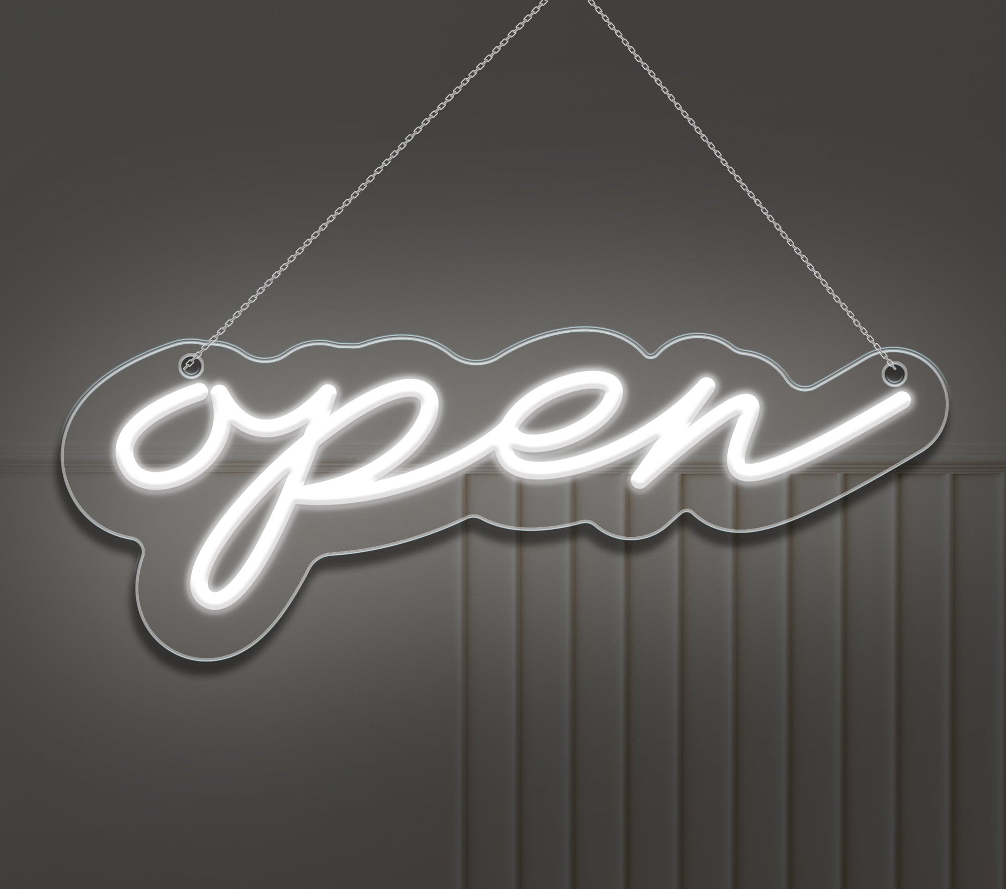 Open Neon Sign
