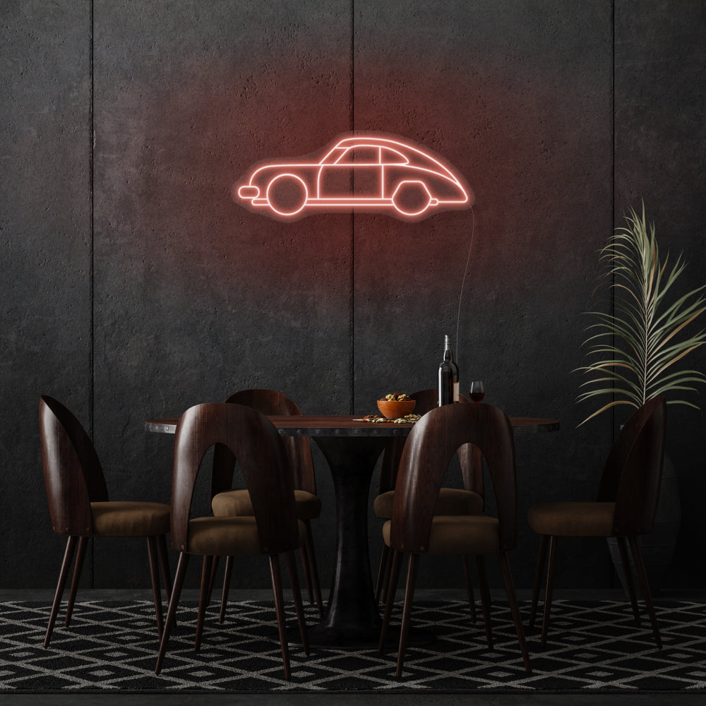 Porsche LED Neon Sign – ⚡ Neon Signature™