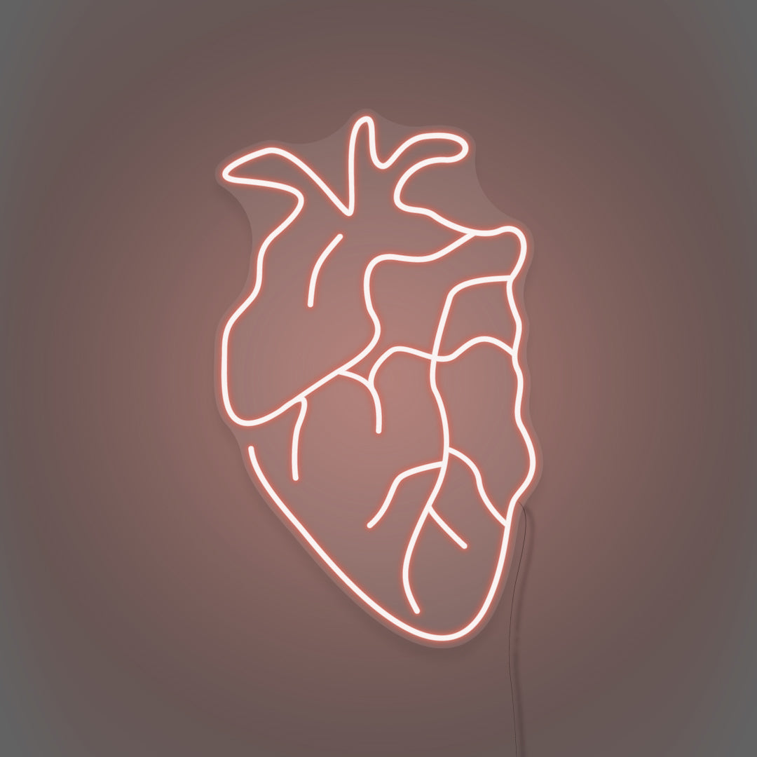 Realistic Heart LED Neon Sign