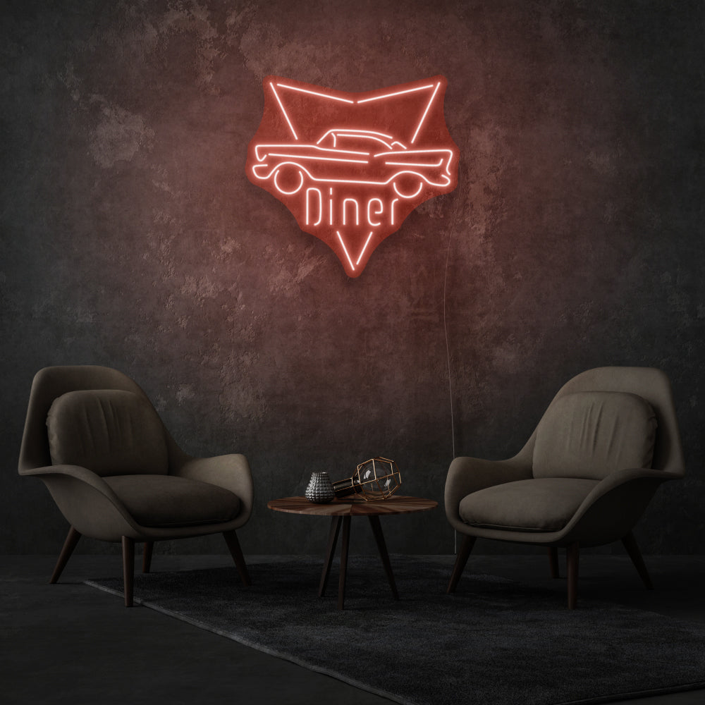 Road Diner Neon Led Sign