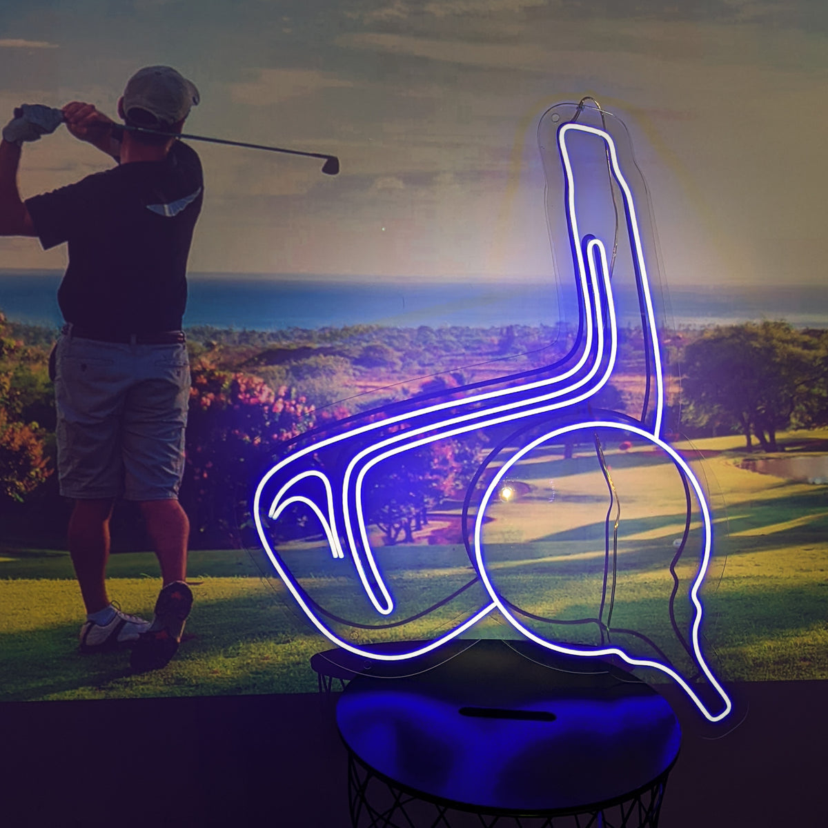 Golf LED Neon Sign – ⚡ Neon Signature™