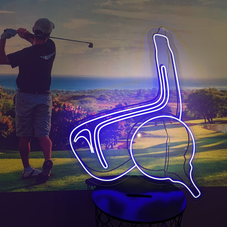 Golf LED Neon Sign – ⚡ Neon Signature™