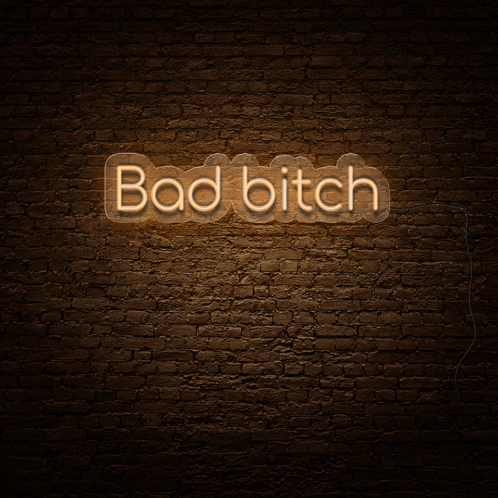 Bad Bitch LED Neon Sign – ⚡ Neon Signature™