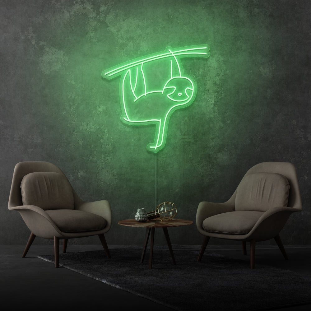 Sloth Neon Lighting – ⚡ Neon Signature™
